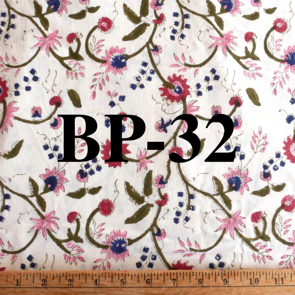 Floral Prints | Fabric Swatches from Jas. Townsend and Son